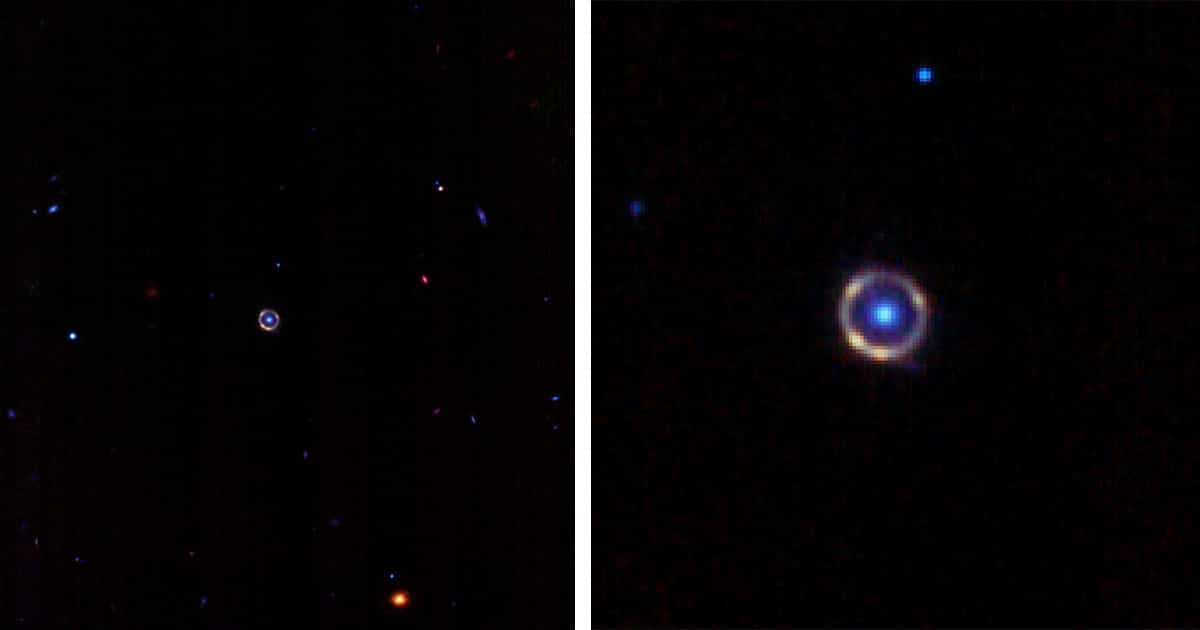 JWST Captures Possibly the Most Perfect Einstein Ring Galaxy Ever Seen ...