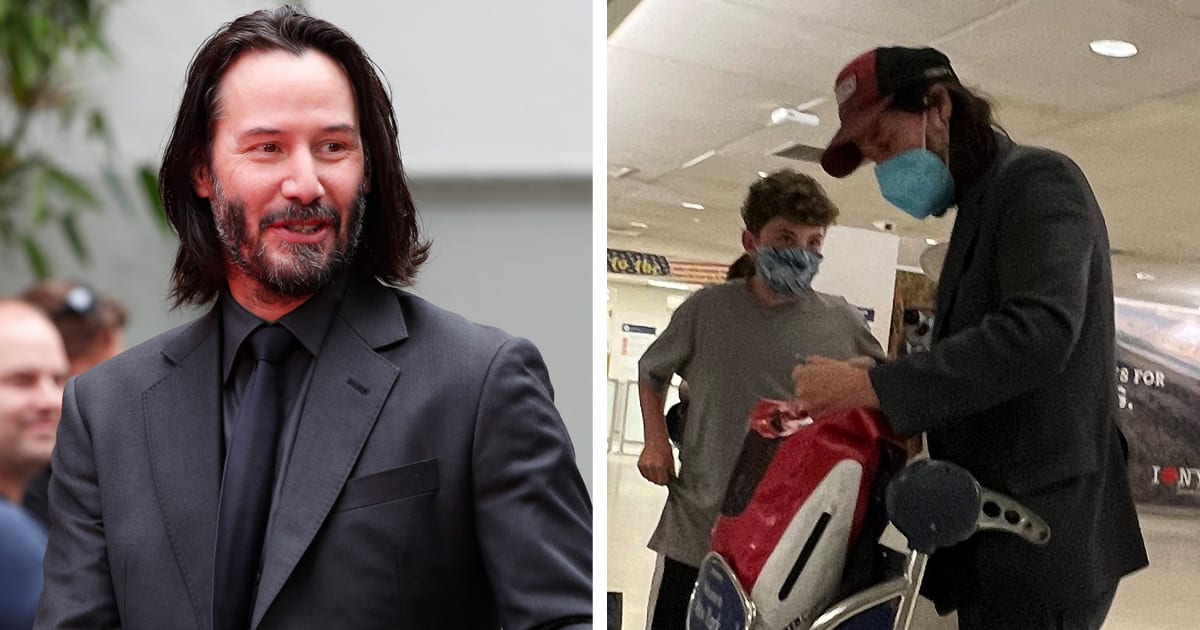 Keanu Reeves Is Going Viral For a Heartwarming Conversation With a Kid ...