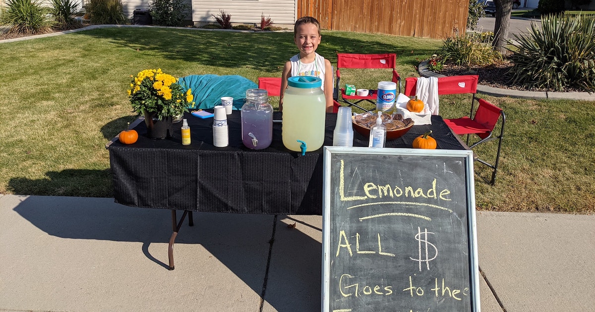 9-Year-Old’s Lemonade Stand Raises Nearly $2,000 for the Idaho Humane ...