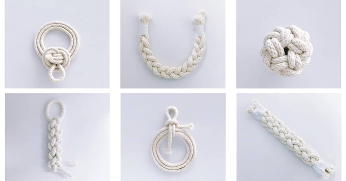 Interview: Artist Turns Complex Knot Tying into a Sculptural Art Form ...