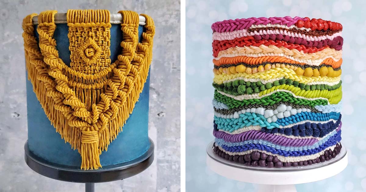 Healthcare Worker Creates Beautiful Buttercream Cakes That Look Like ...