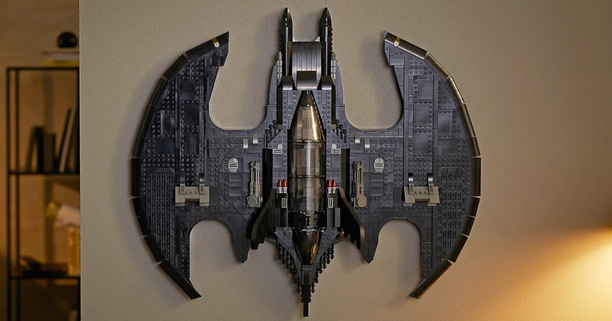 LEGO Unveils Batman’s Batwing Set You Can Build and Hang on Your Wall ...