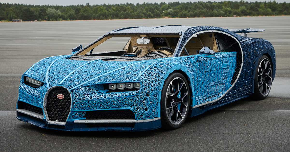 Over 1 Million LEGO Bricks Used to Build Life-Sized Sports Car That ...
