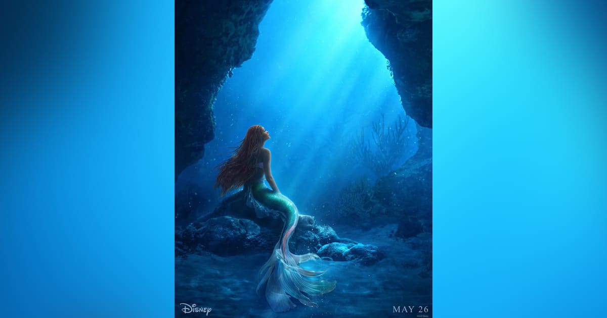 Get a First Look at ‘The Little Mermaid’ Poster Featuring Halle Bailey ...