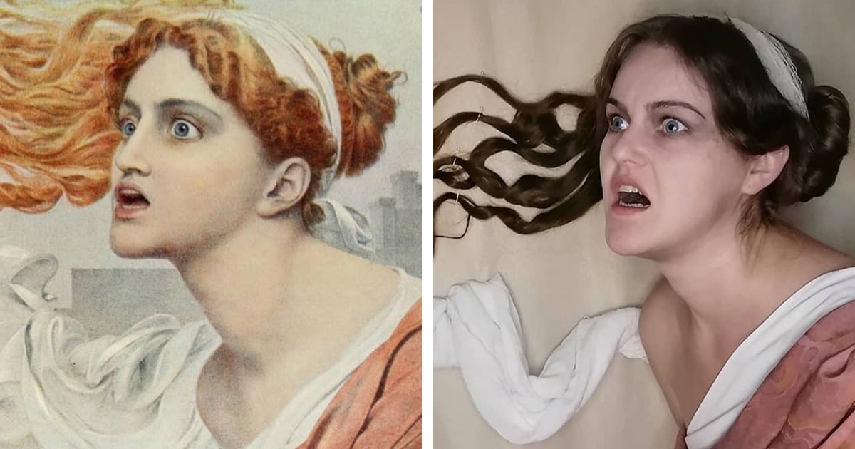 This Woman Is Doing a Daily ‘Getty Museum Challenge’ To Recreate ...