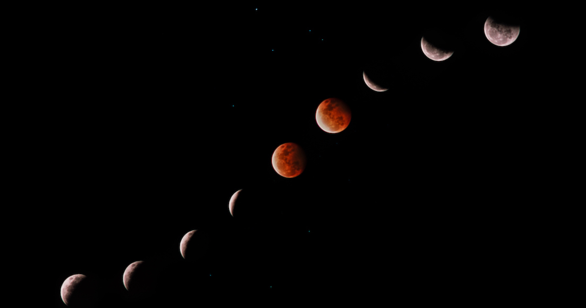 How an Analog Astrophotographer Created a Multi-Exposure Lunar Eclipse ...