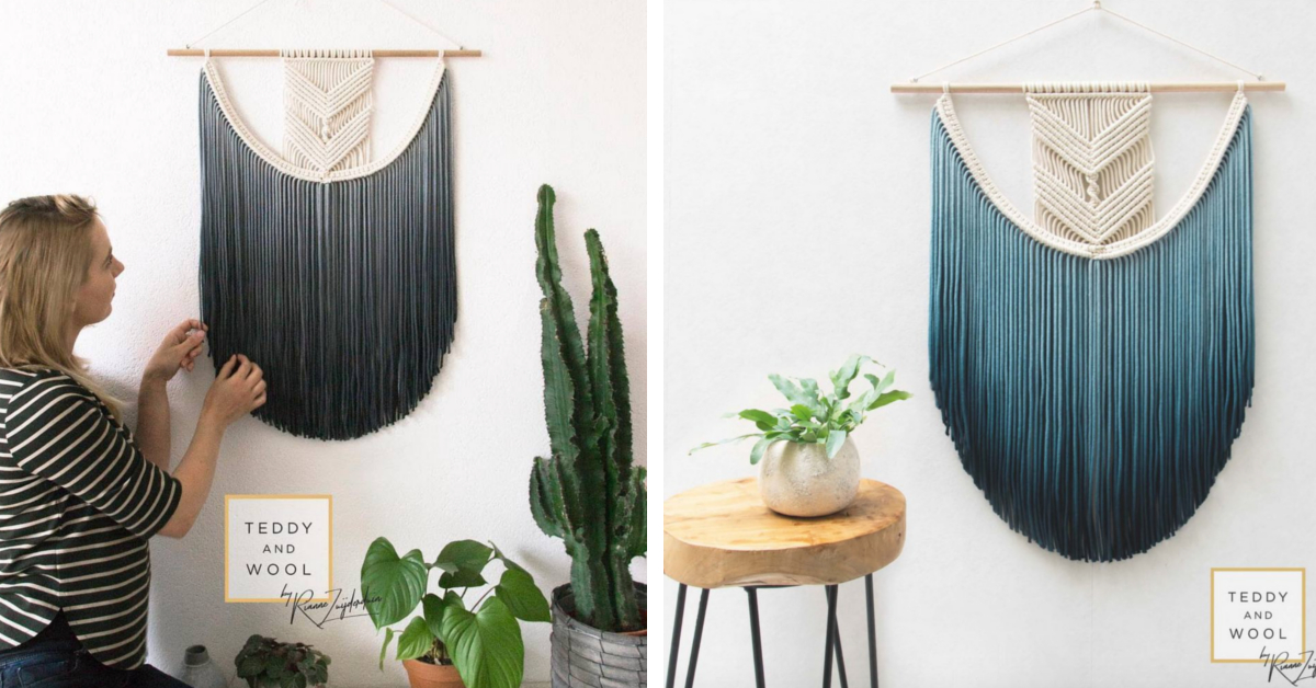 Modern Macrame Wall Hangings Put a Stylish Twist on the Classic Craft ...