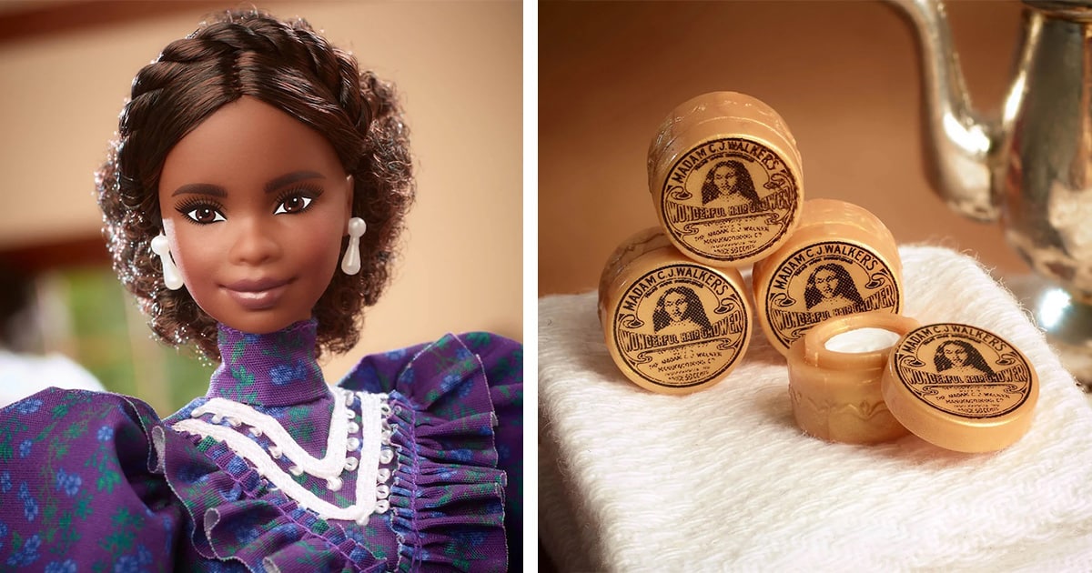Mattel Creates Barbie Doll to Honor Madam C.J. Walker, the First Self ...