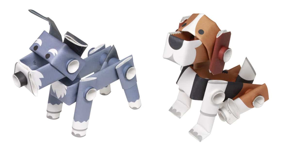 Easy DIY Kits Let You Craft Your Very Own Posable Paper Dogs | My ...