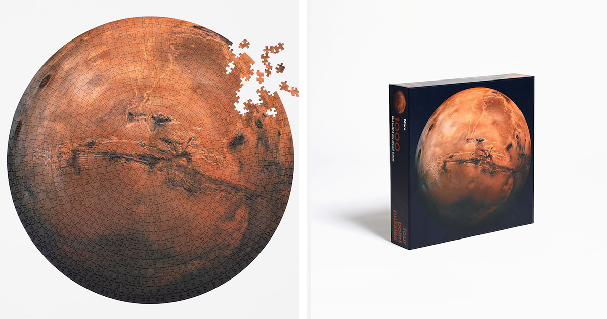 Discover the Red Planet With This Stellar Jigsaw Puzzle of Mars | My ...