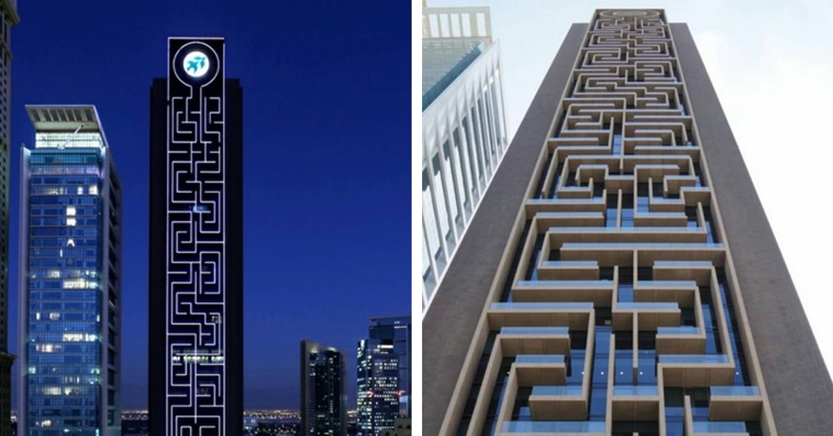 World’s Largest Vertical Maze Illuminated With Thousands of LED Lights ...
