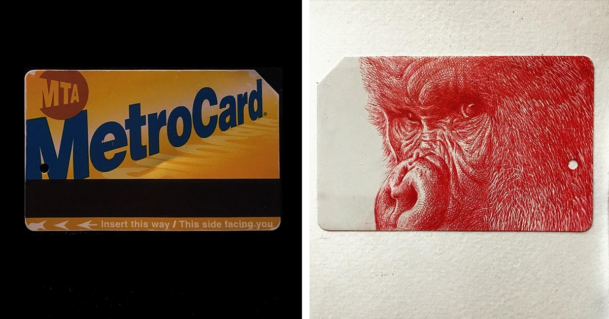 Artists Are Transforming Used NYC MetroCards into Miniature Works of ...