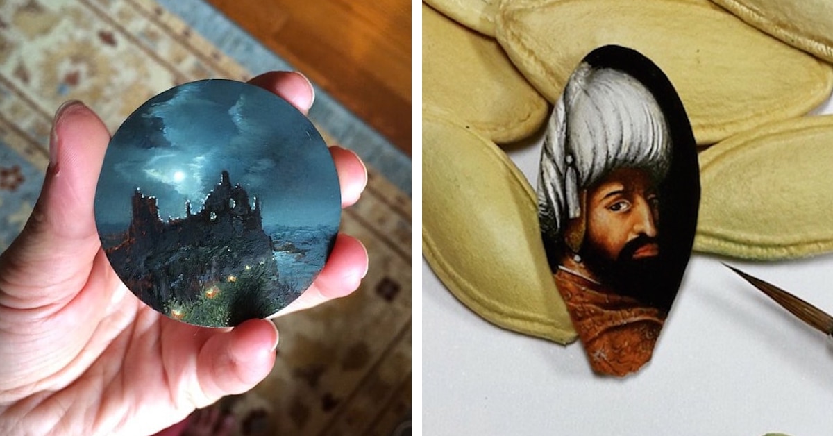 25+ Mini Paintings That Showcase Big Talent on Tiny Canvases | My ...