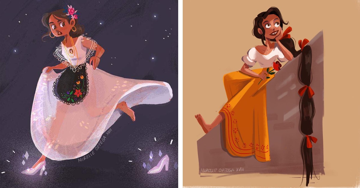 Imaginative Illustrations Blend Famous Fairytales With Mexican Folklore ...