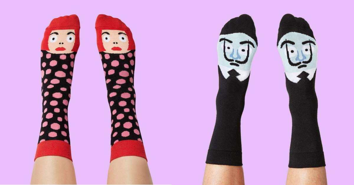 Feel Creative From Head-to-Toe When You Wear These Modern Artists Socks ...
