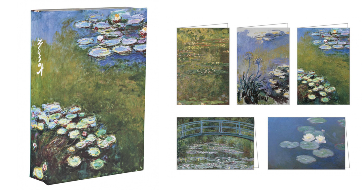 Make an “Impression” With Charming Notecards Featuring Monet’s ‘Water ...