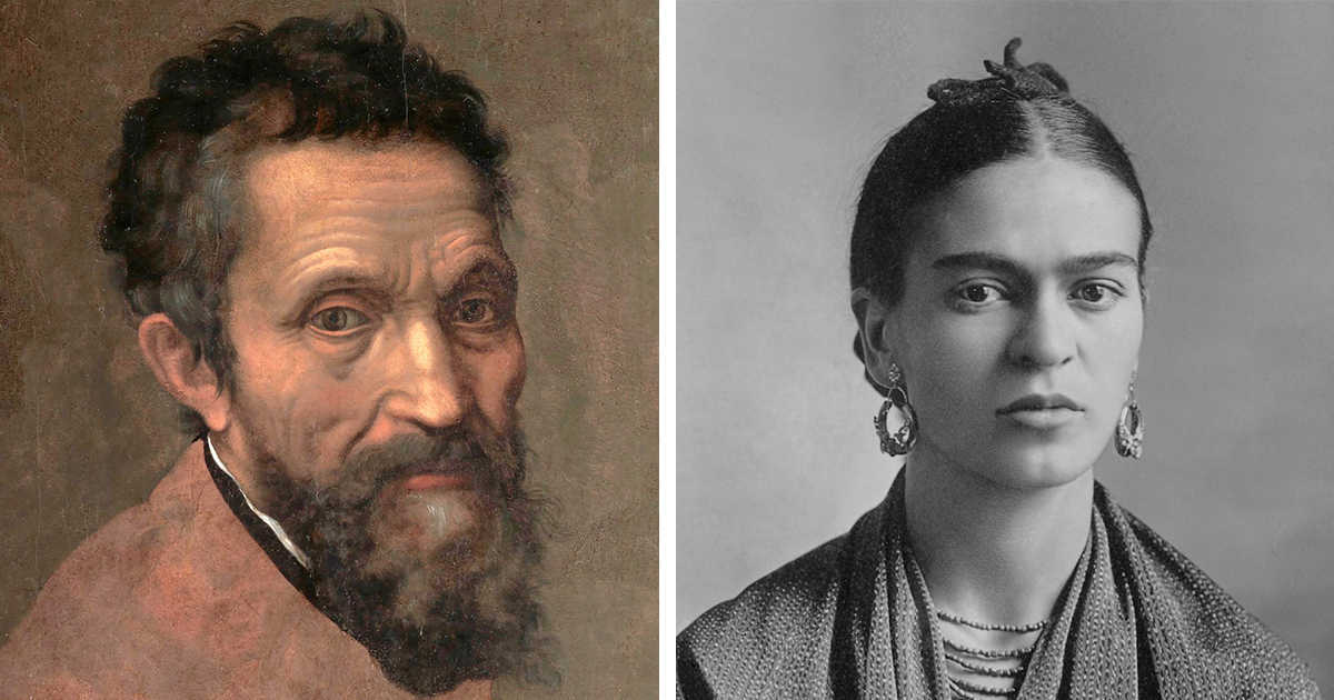 40 Famous Artists Everyone Should Know, From Michelangelo to Frida ...