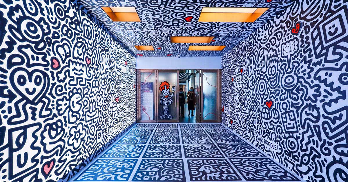 Doodling Artist Chronicles His Romantic Journey in Interactive Exhibit ...
