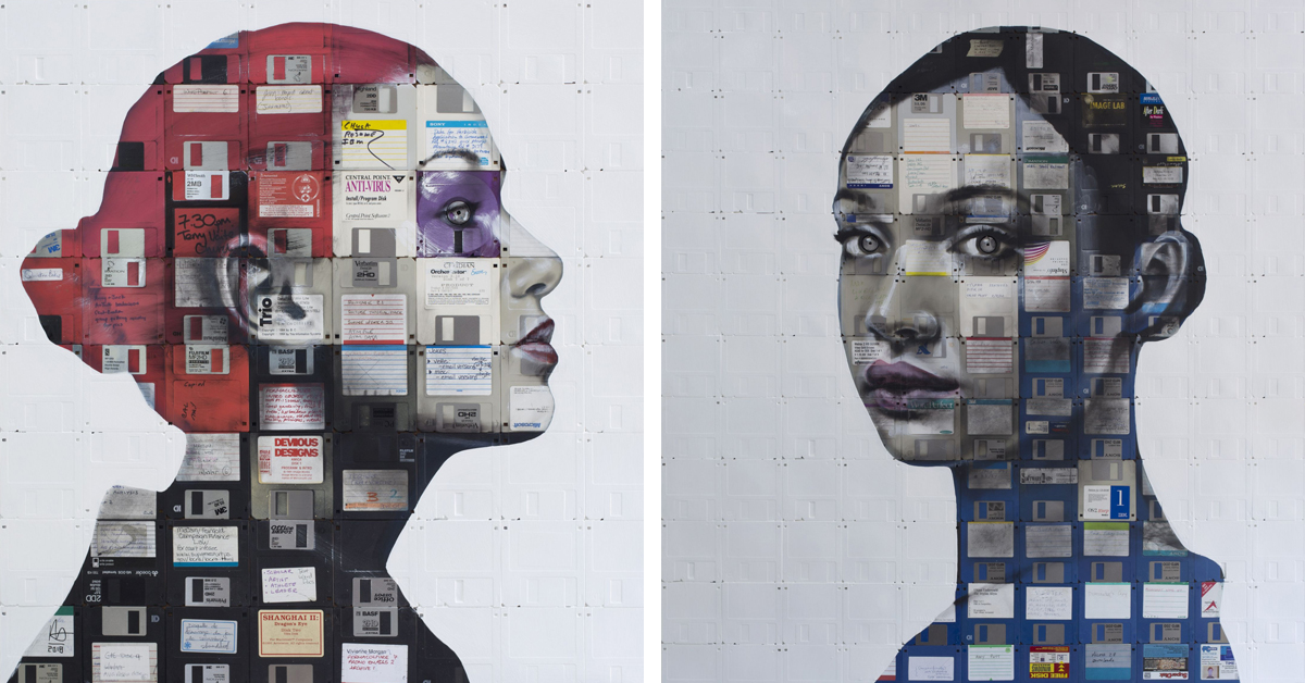 Artist Transforms VHS Tapes and Obsolete Technology Into Striking ...