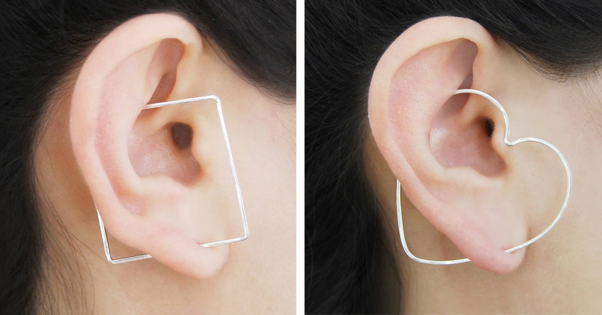 Optical Illusion Earrings Are a Clever Twist on Statement-Making Style ...