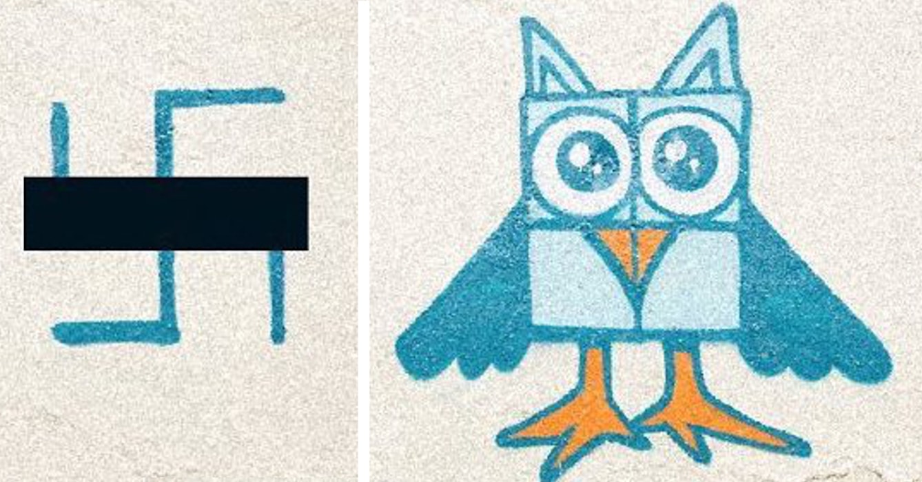 Guerrilla Artists Are Cleverly Covering Swastikas on the Street with ...