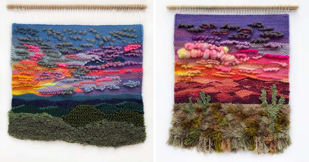 Exquisite Weavings Depict Wanderlust-Worthy Landscapes on a Loom | My ...