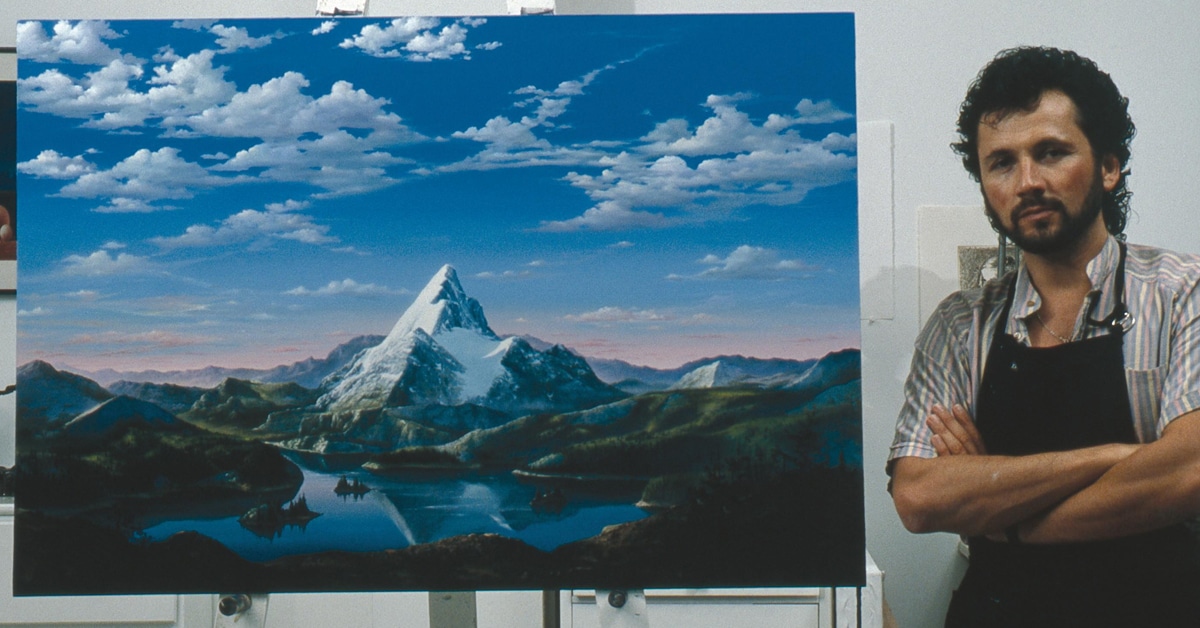 How a Gorgeous Landscape Painting Became the Paramount Pictures Logo ...
