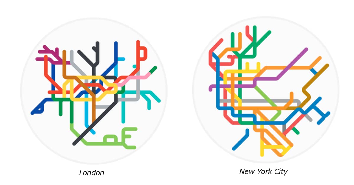 Minimalist “Mini Metros” Simplify Worldwide Public Transit Maps | My ...