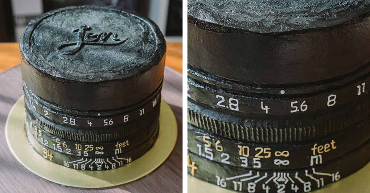 Baker Creates Creamy Birthday Cake Replica of a Photographer’s Favorite ...