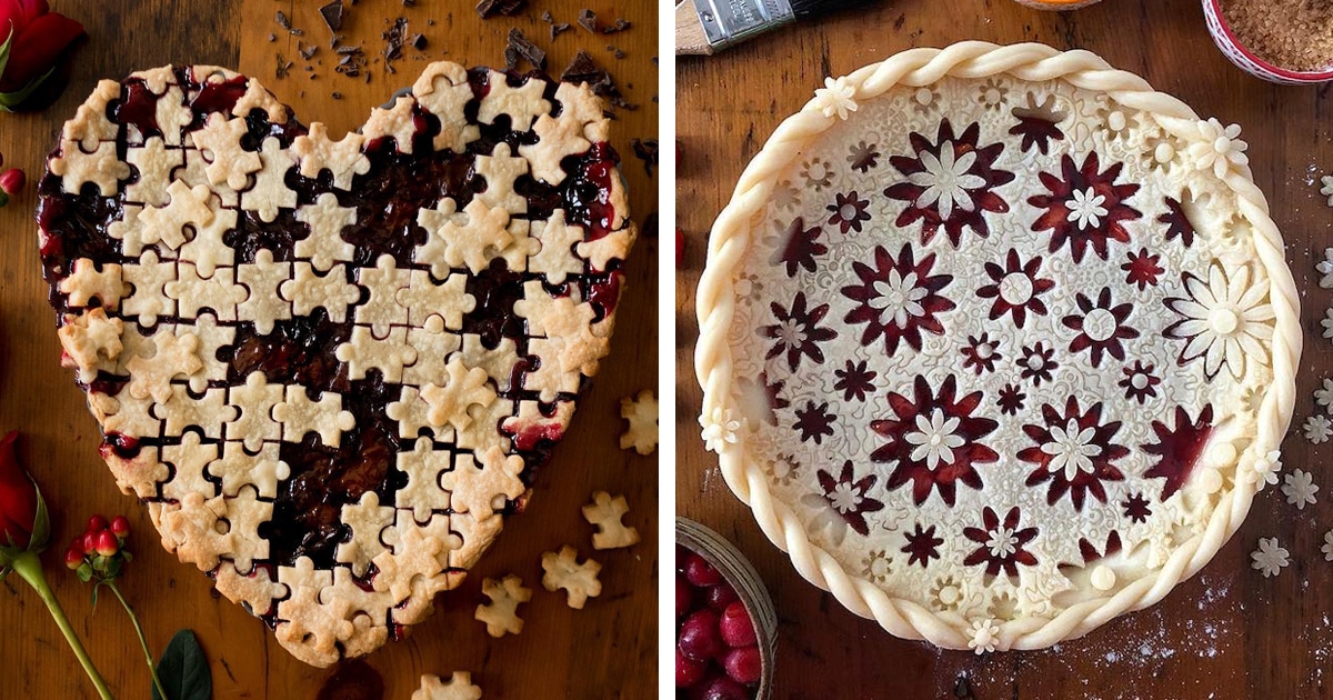 Creative Baker Creates Beautiful Pies That Are Perfect for Thanksgiving ...