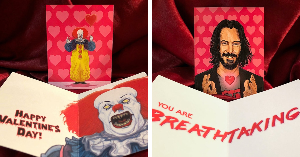 Geeky Valentine’s Day Cards That Let Pop Culture Characters Bring the ...