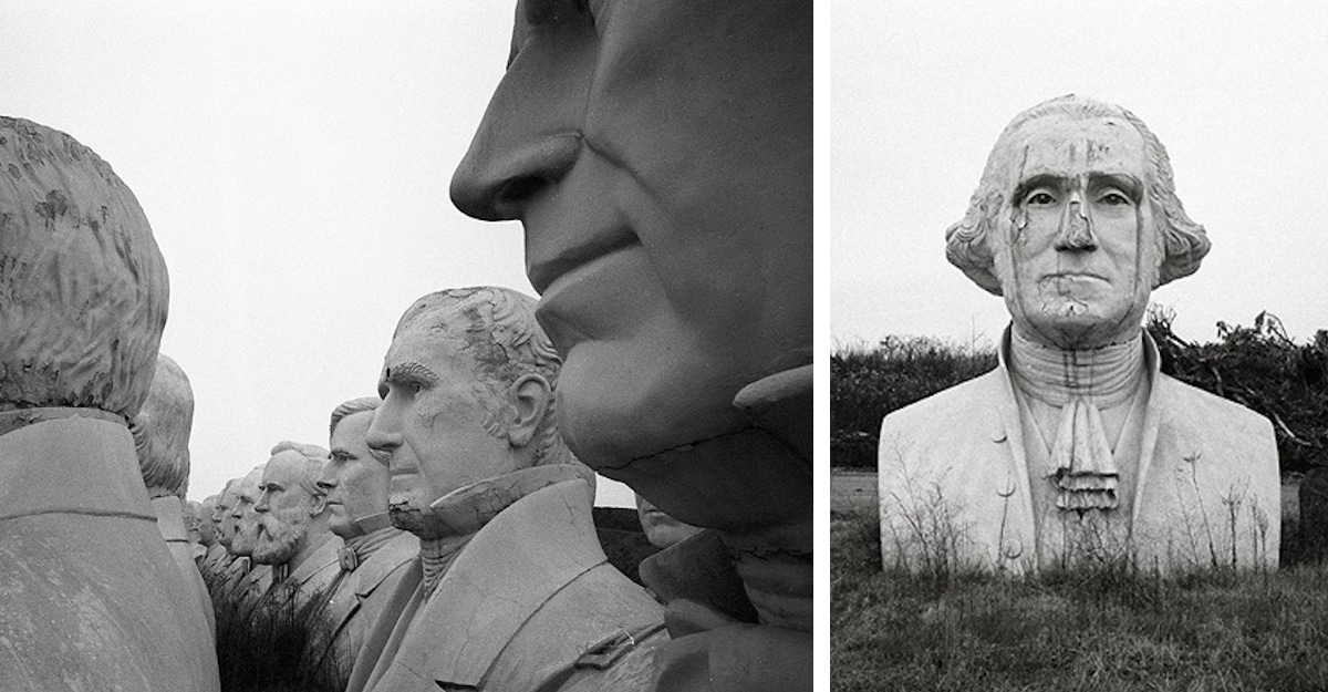 43 Giant U.S. President Statues Sit Crumbling in a Virginia Field | My ...