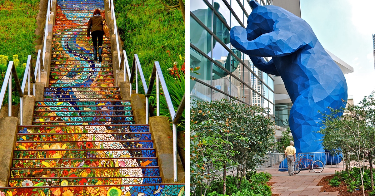 20+ Places to Find Spectacular Public Art Around the U.S. | My Modern Met