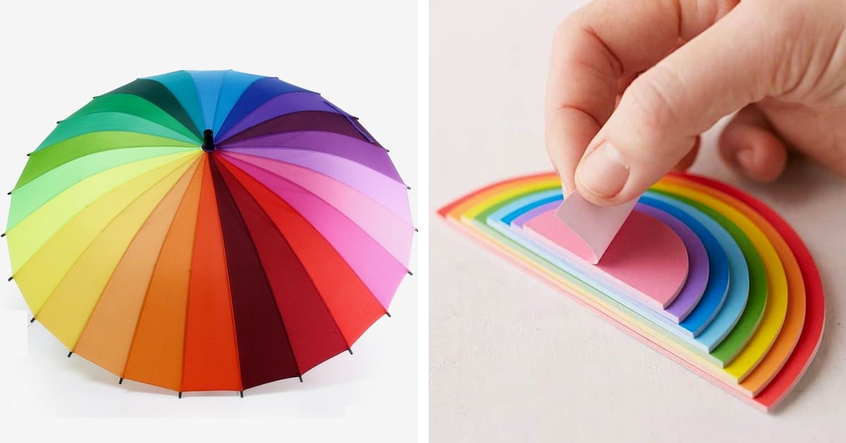 15+ Polychromatic Products Inspired by Rainbows | My Modern Met
