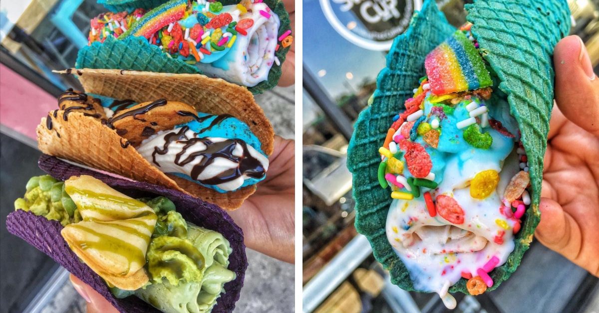 Rainbow Ice Cream Taco Is the Perfect Way to Celebrate Summer | My ...