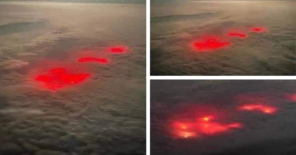 Mysterious Red Clouds Over the Atlantic Ocean Has Completely Mystified ...