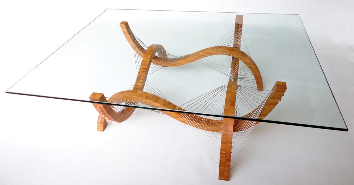 Designer Creates Furniture Using Only Forces of Tension, No Nails ...