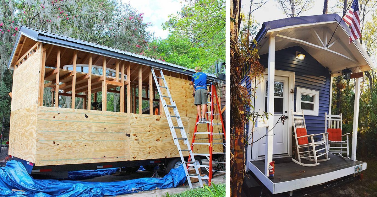 College Student Didn’t Like Dorm Life, So He Built a Tiny Home on ...