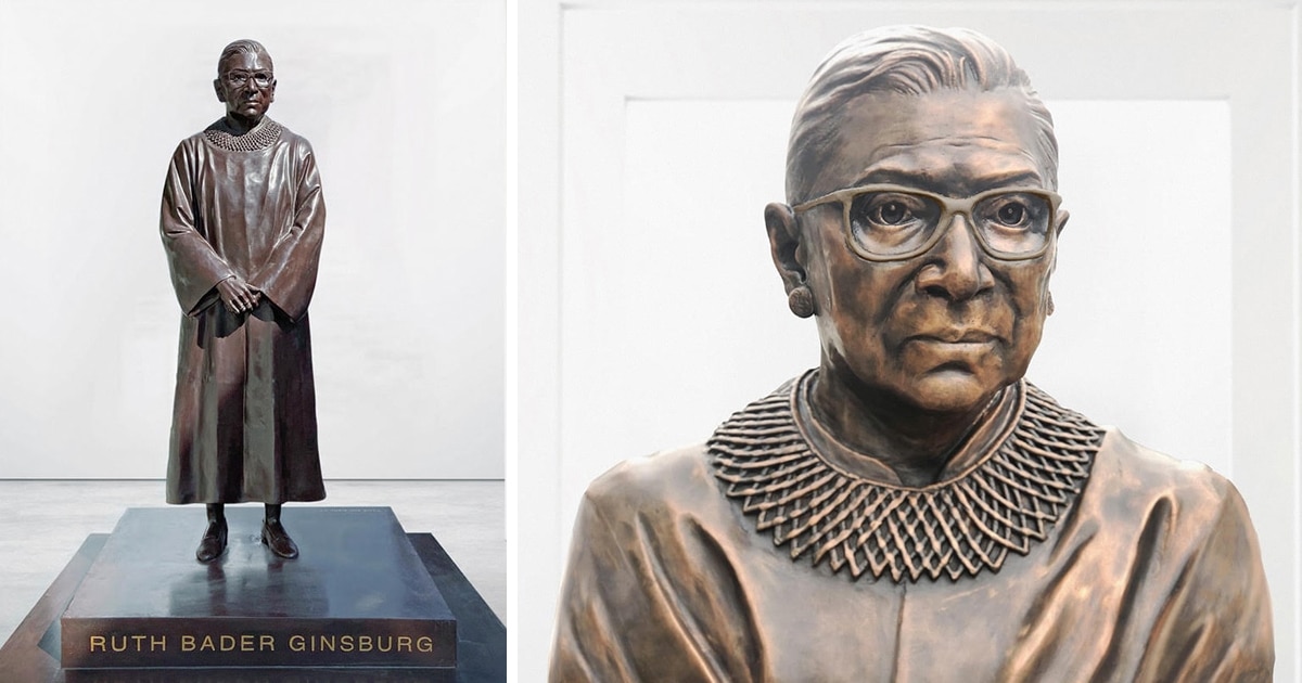 Bronze Statue of Ruth Bader Ginsburg Will Be Unveiled in Brooklyn for ...