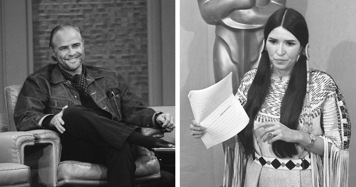 Learn How Marlon Brando and Sacheen Littlefeather Made History at the ...