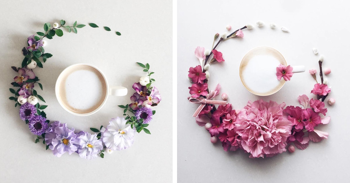Woman Keeps Beautiful Visual Diary of Coffee She Drinks Surrounded by ...