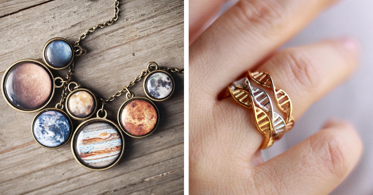 25+ Pieces of Science Jewelry Celebrating the Wonders of the Universe ...