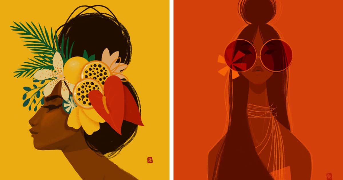 Hawaiian Artist Shares a Piece of Paradise With Her Vibrant ...