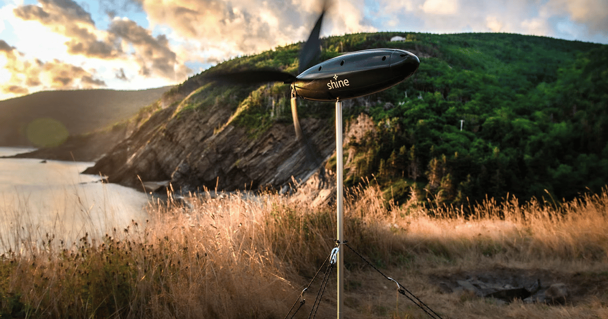 Portable Wind Turbine Can Power Your Devices With Clean Energy on the ...