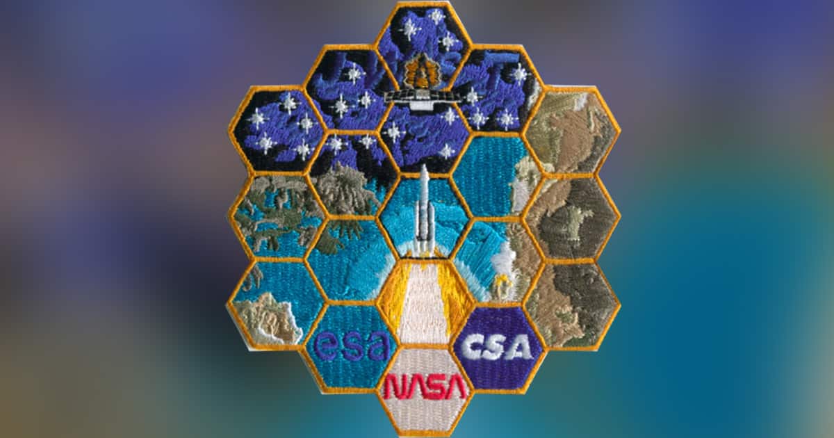 Symbolic Space Patch Celebrates the Launch of the James Webb Space ...