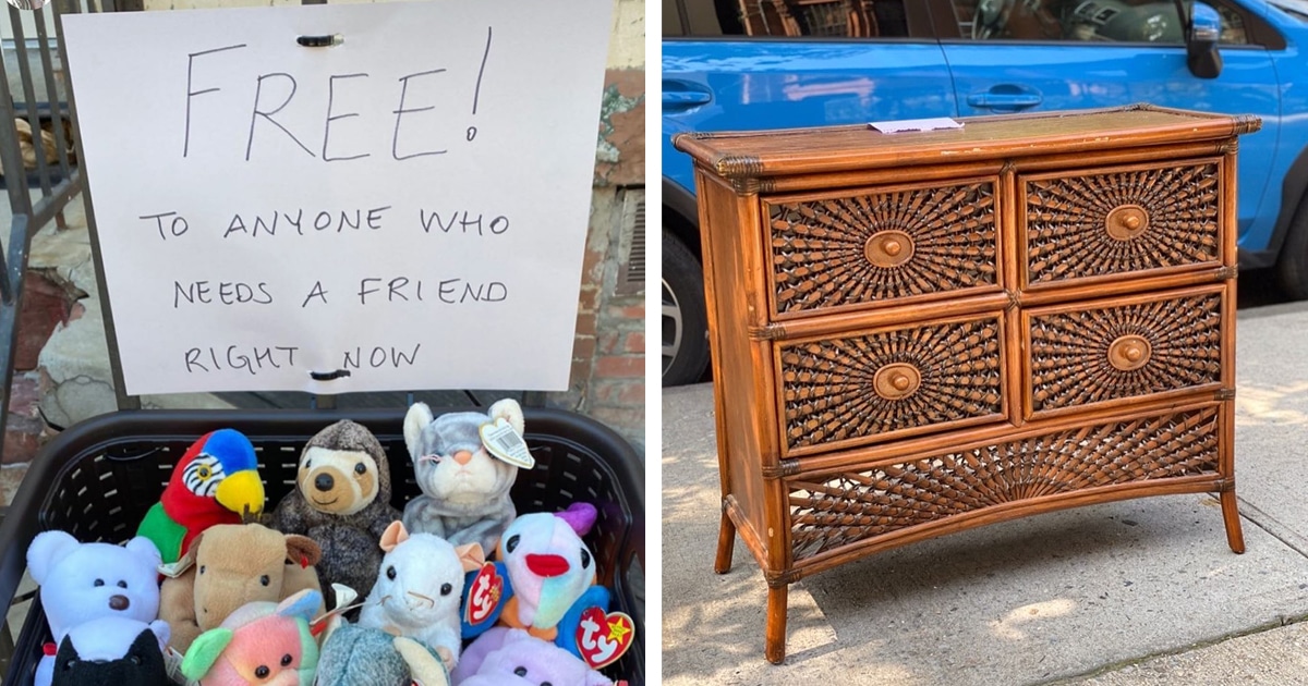 This NYC Instagram Shares the Free Items People Leave Outside Their ...