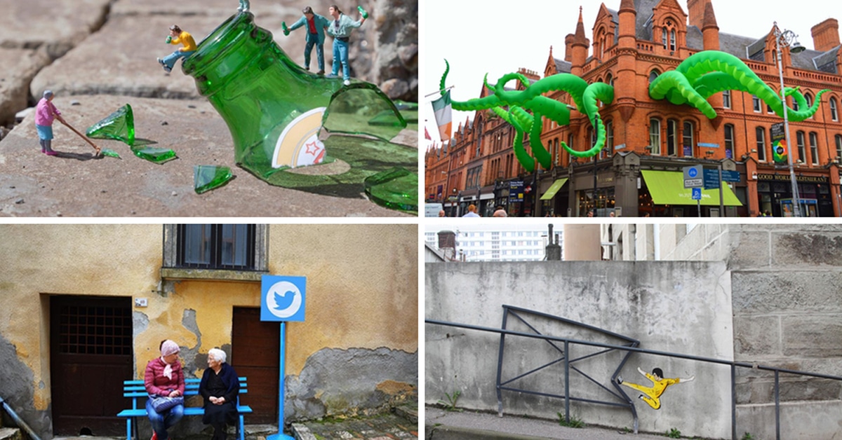 15 Street Artists Who Use the World as Their Playground | My Modern Met