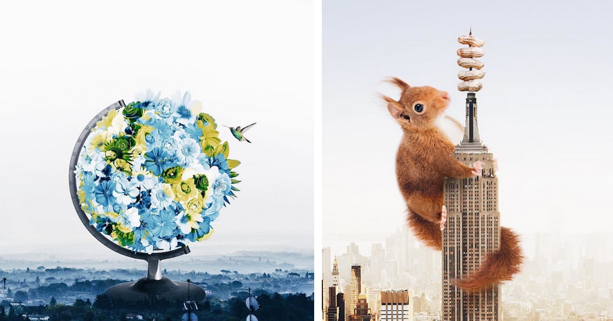 18-Year-Old Photoshop Expert Pairs Unexpected Objects to Create Dreamy ...
