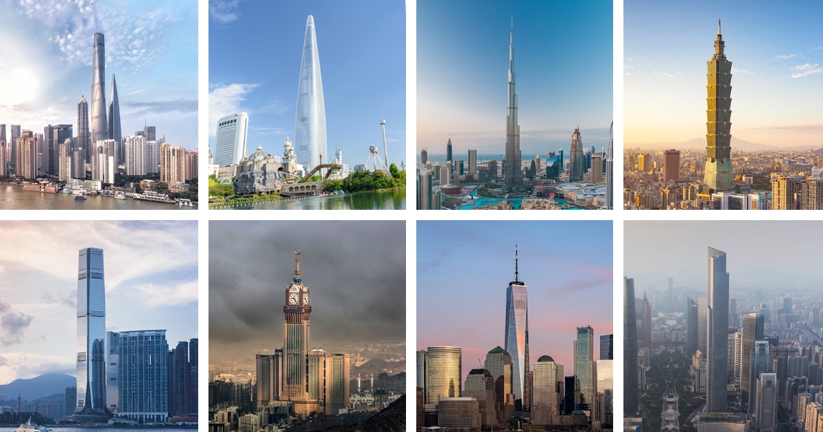 15 Skyscrapers That Are the Tallest Buildings in the World | My Modern Met