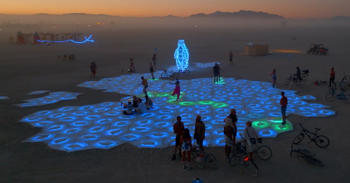 Over 20,000 Pounds of Recycled Materials Used to Create Interactive ...